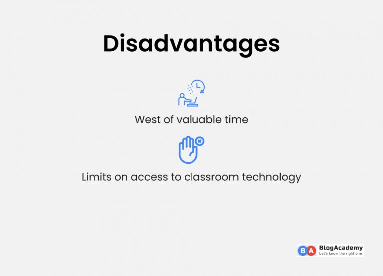 Disadvantages of technology in education - Blog Academy