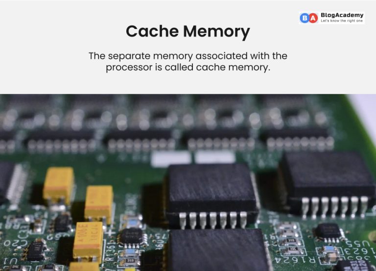 What are computer memory and its types? - Blog Academy